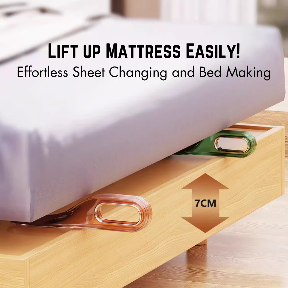 2 In 1 Mattress Lifter Bed Sheet Tucker Bed Making Tools Ergonomic ...