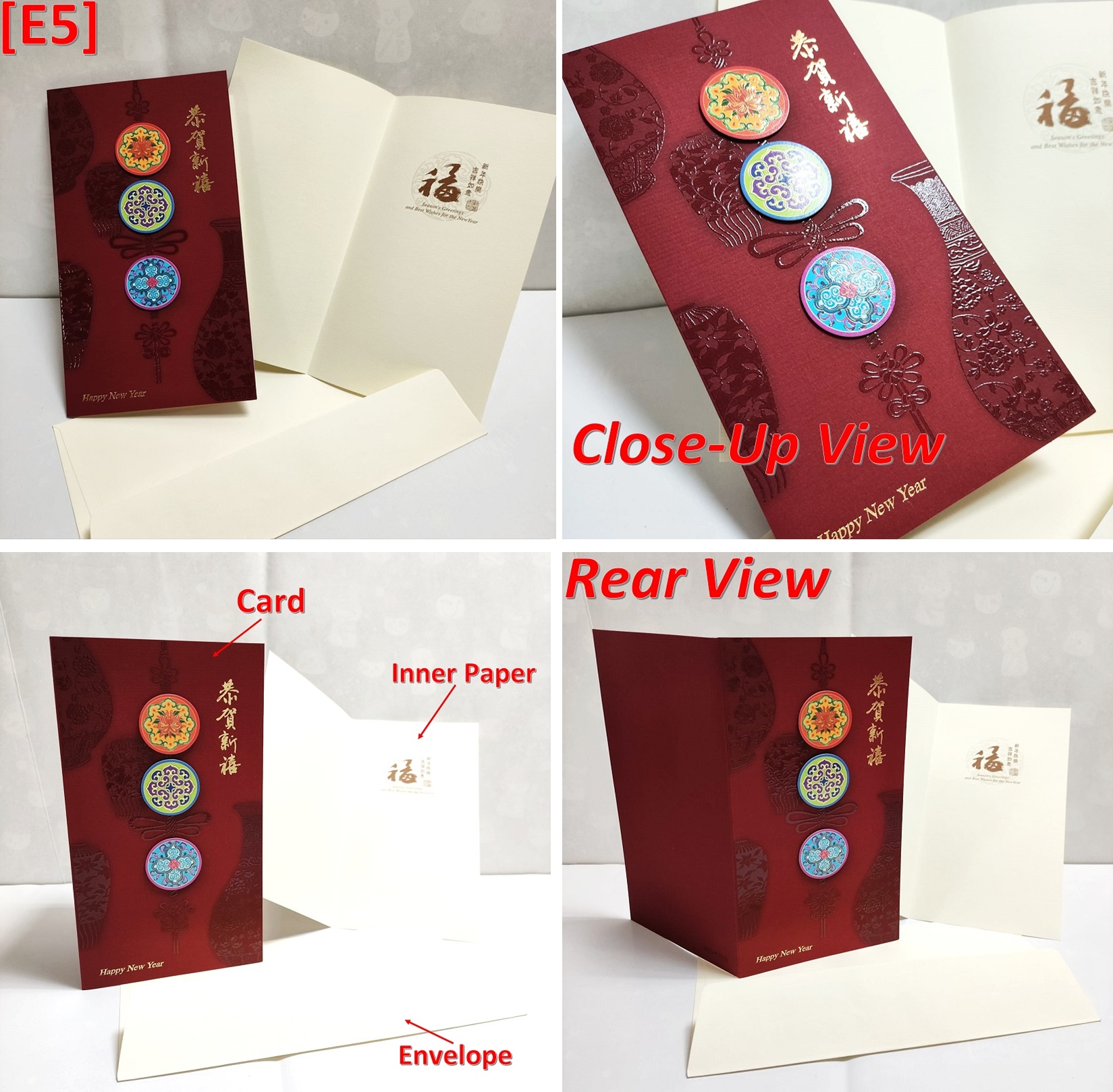 [GC 13] Greeting Card | Gift Card | Chinese New Year Card | CNY Card ...