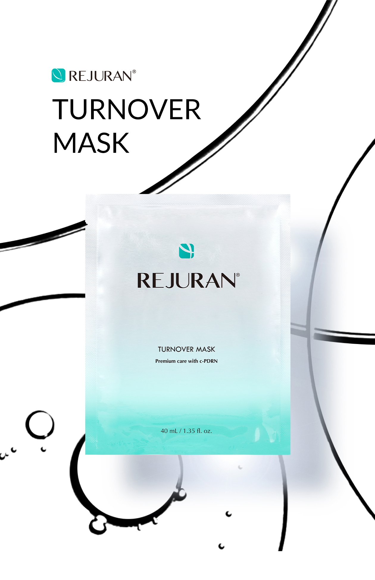 [REJURAN] Turnover Mask 5 Sheets (2 Boxes / 4 Boxes) | Shopee Singapore