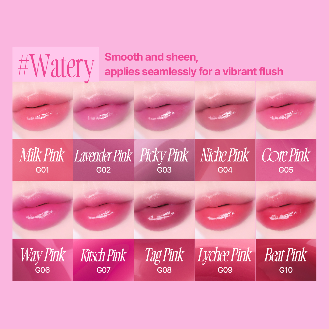 fwee Pink Obsession Stay-fit Lip Tint – 20 Shades / 3.8g | Shopee Singapore