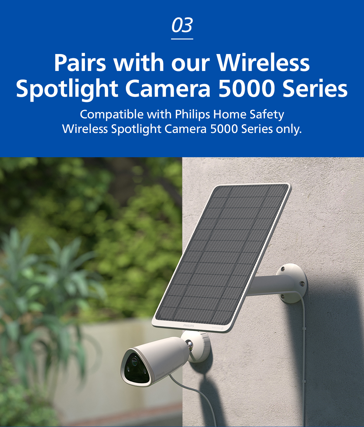PHILIPS Home Safety Wireless Spotlight Camera 5000 Series - HSP5800/01 ...