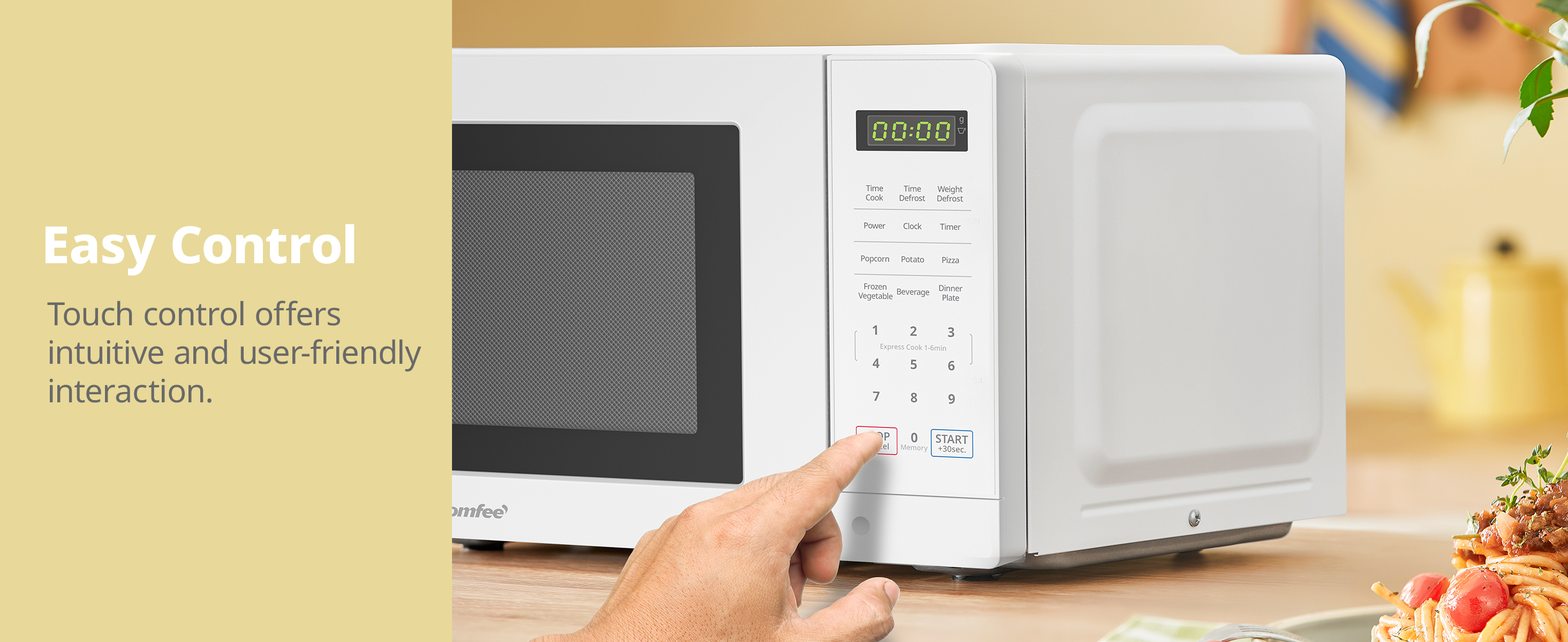 Comfee 20L CMO-EM7P012LY(WH) Microwaves | Shopee Singapore