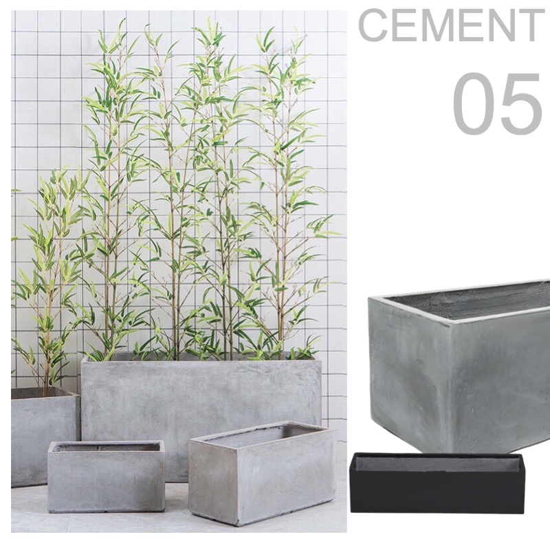 Rectangular Cement Pot Rectangle Fibreglass Pot Planter Fiberglass ...