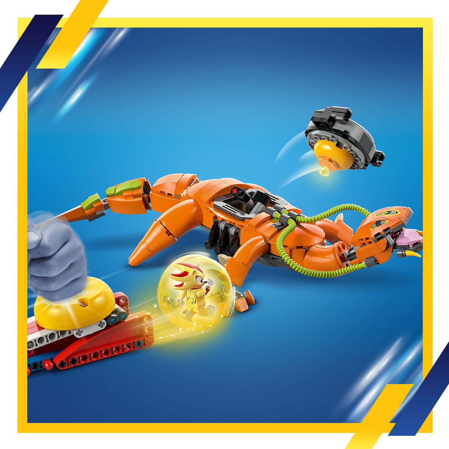 LEGO Sonic the Hedgehog 77003 Super Shadow vs. Biolizard (419 Pieces ...