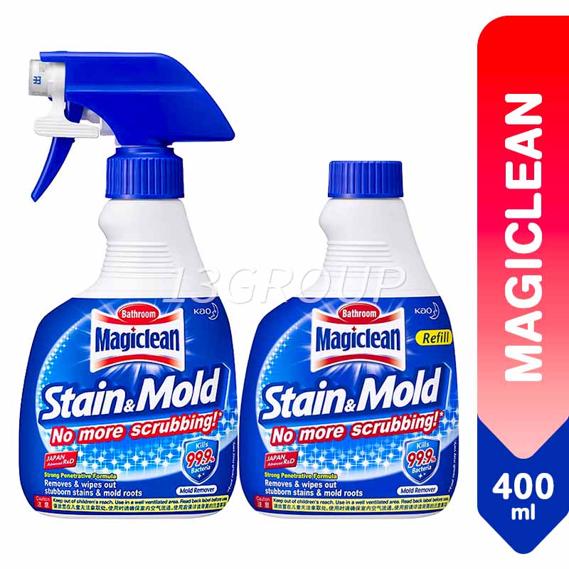 Magiclean Stain & Mold Remover Trigger / Refill / Bathroom Cleaner ...