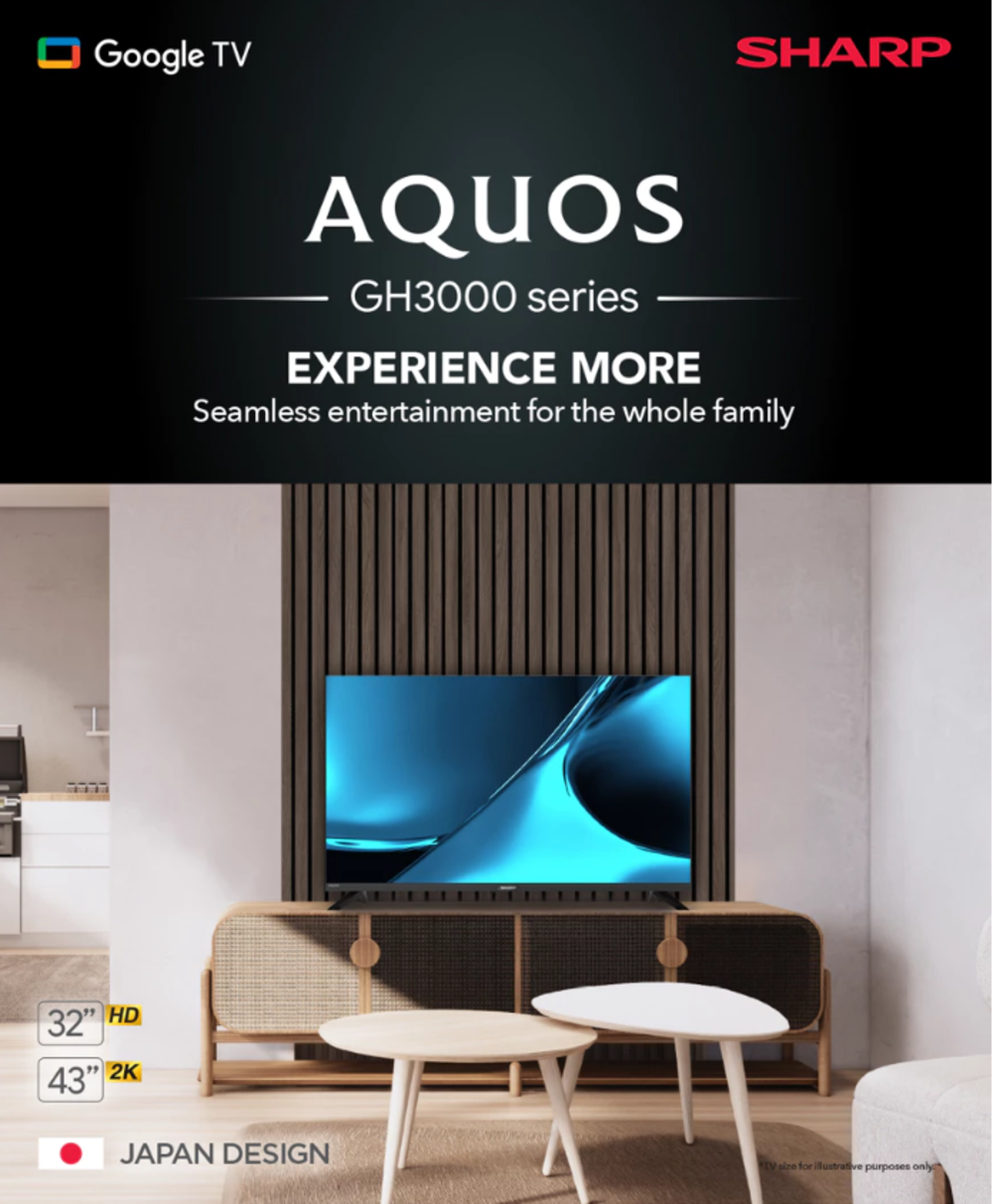 SHARP 32": 2T-C32GF2000X / 32": 2T-C32GF3000X / 43": 2T-C43GF2000X HD ...