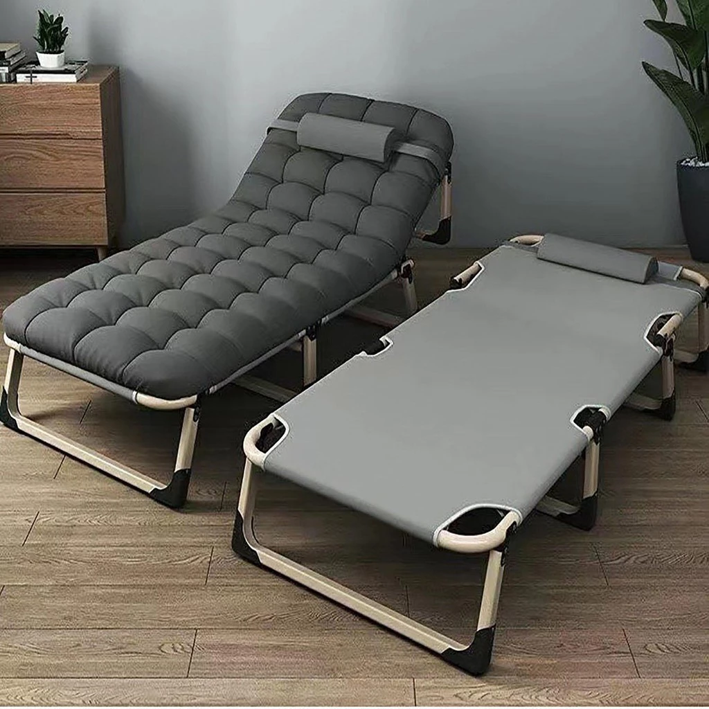 [SG STOCK]Portable Folding Bed Single Bed Office Adult Nap Camp Bed ...