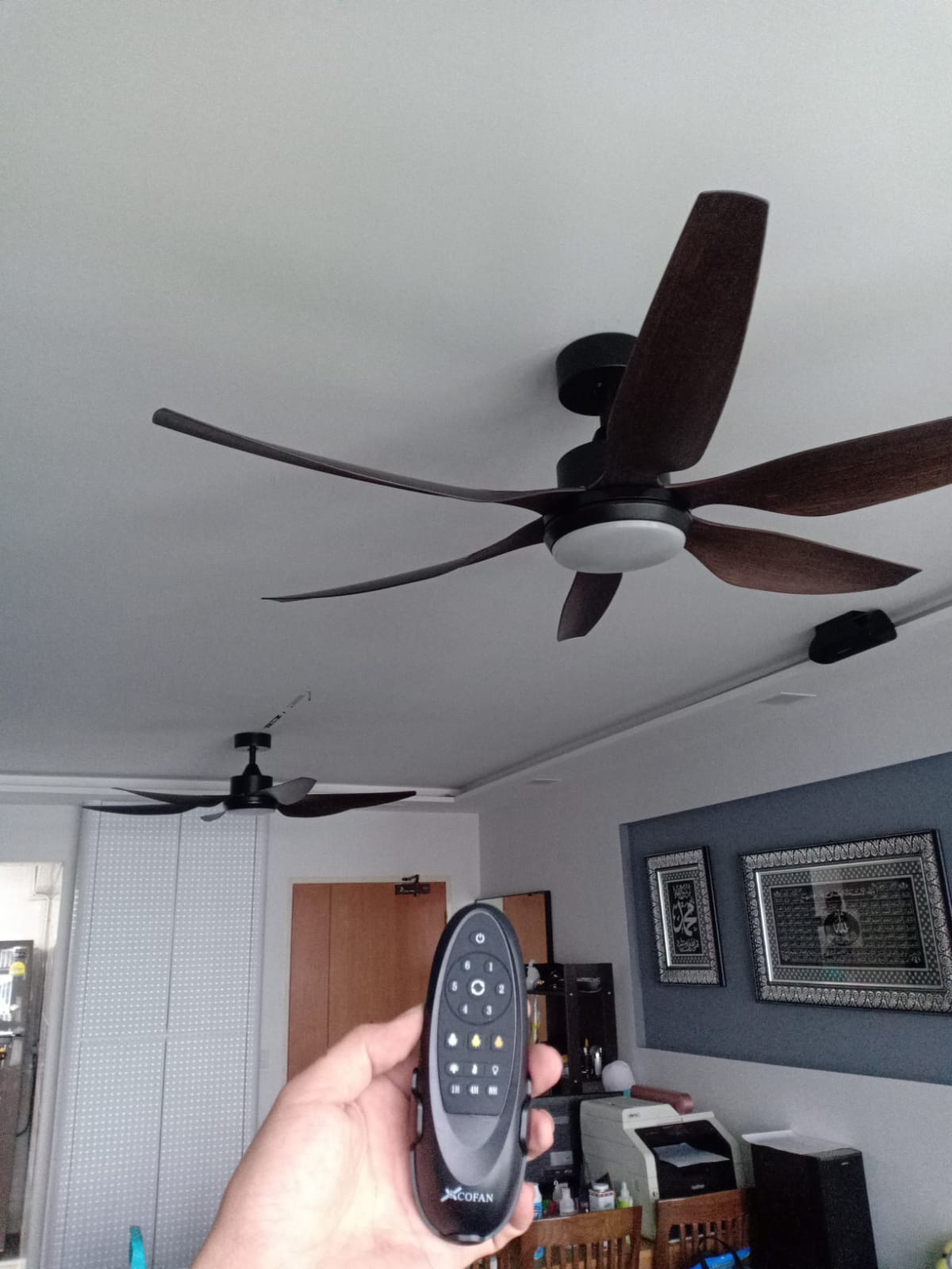 [CDC SG60] Yes Basic Install - (Smart Fan)Bestar Hali 56" 6-Blades DC ...