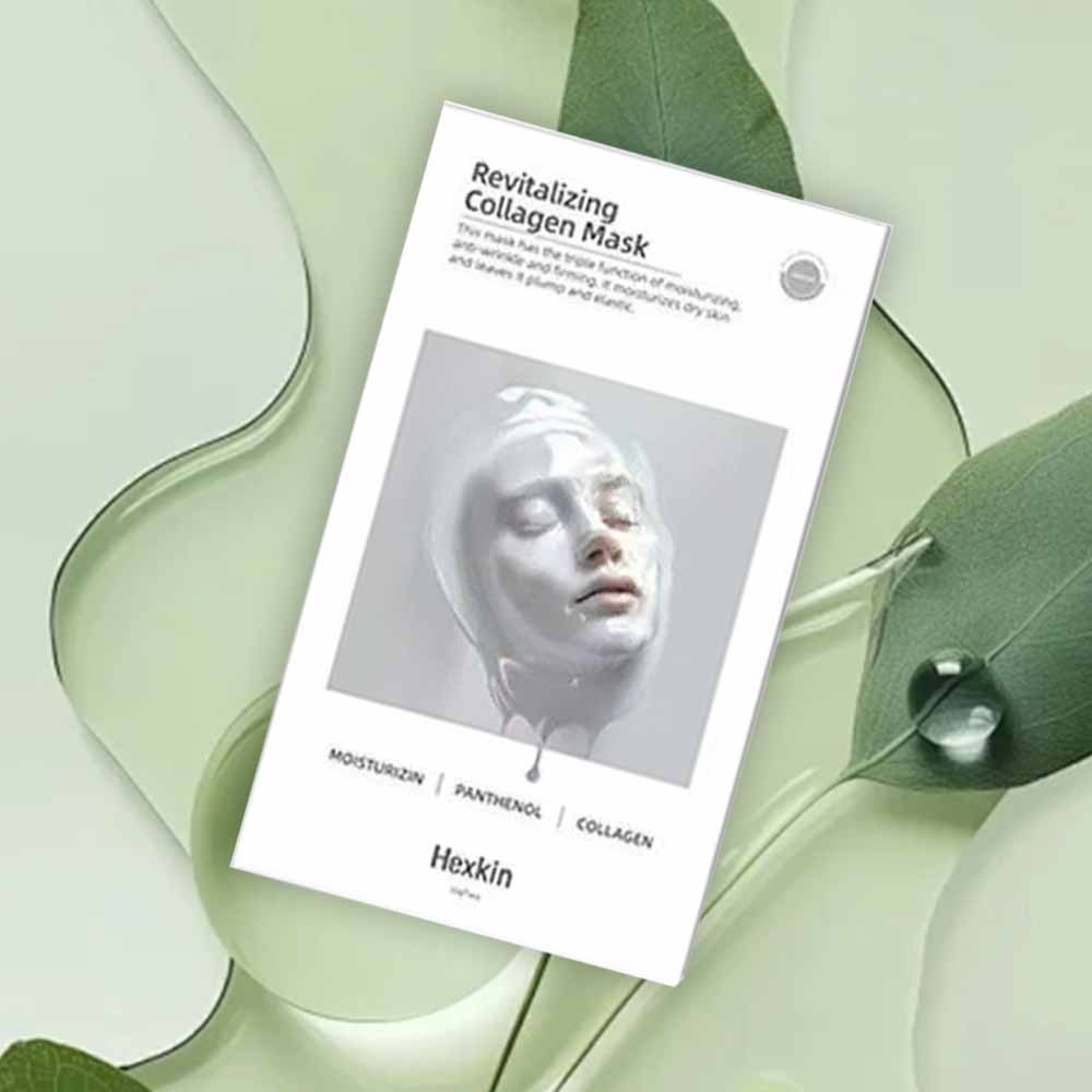 【SG SELLER】HEXKIN Revitalizing Collagen Mask (23g*5ea) | Shopee Singapore
