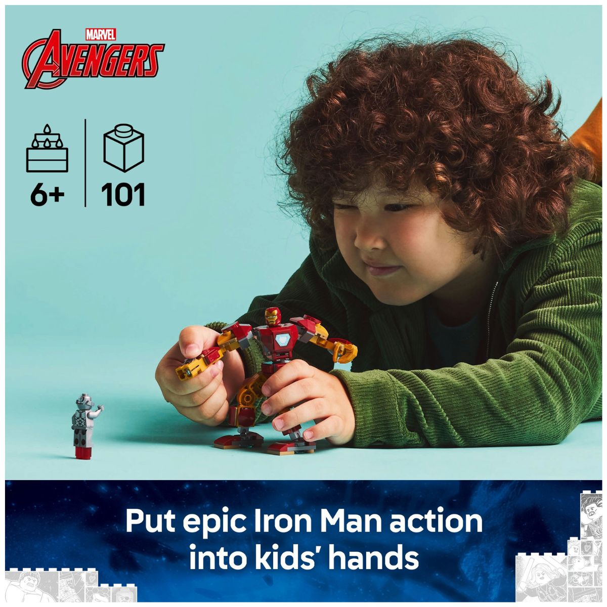 LEGO 76307 Marvel Iron Man Mech vs. Ultron | Shopee Singapore