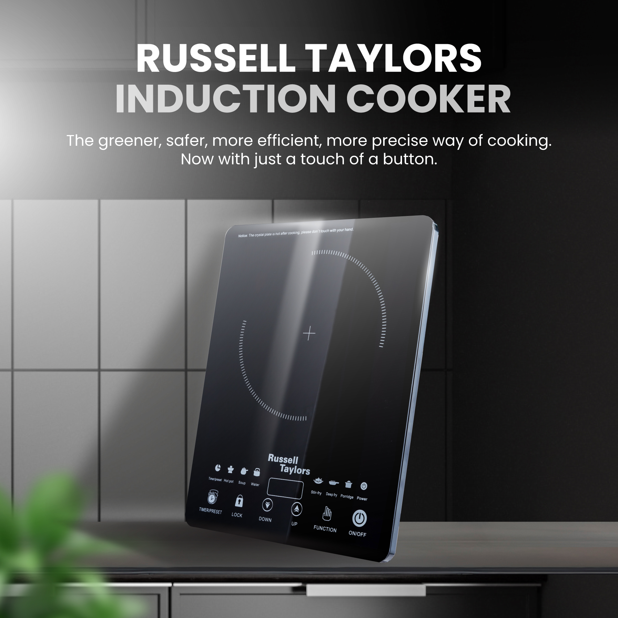 Russell Taylors 6 Programs Induction Cooker 2000W IC-10 | Shopee Singapore