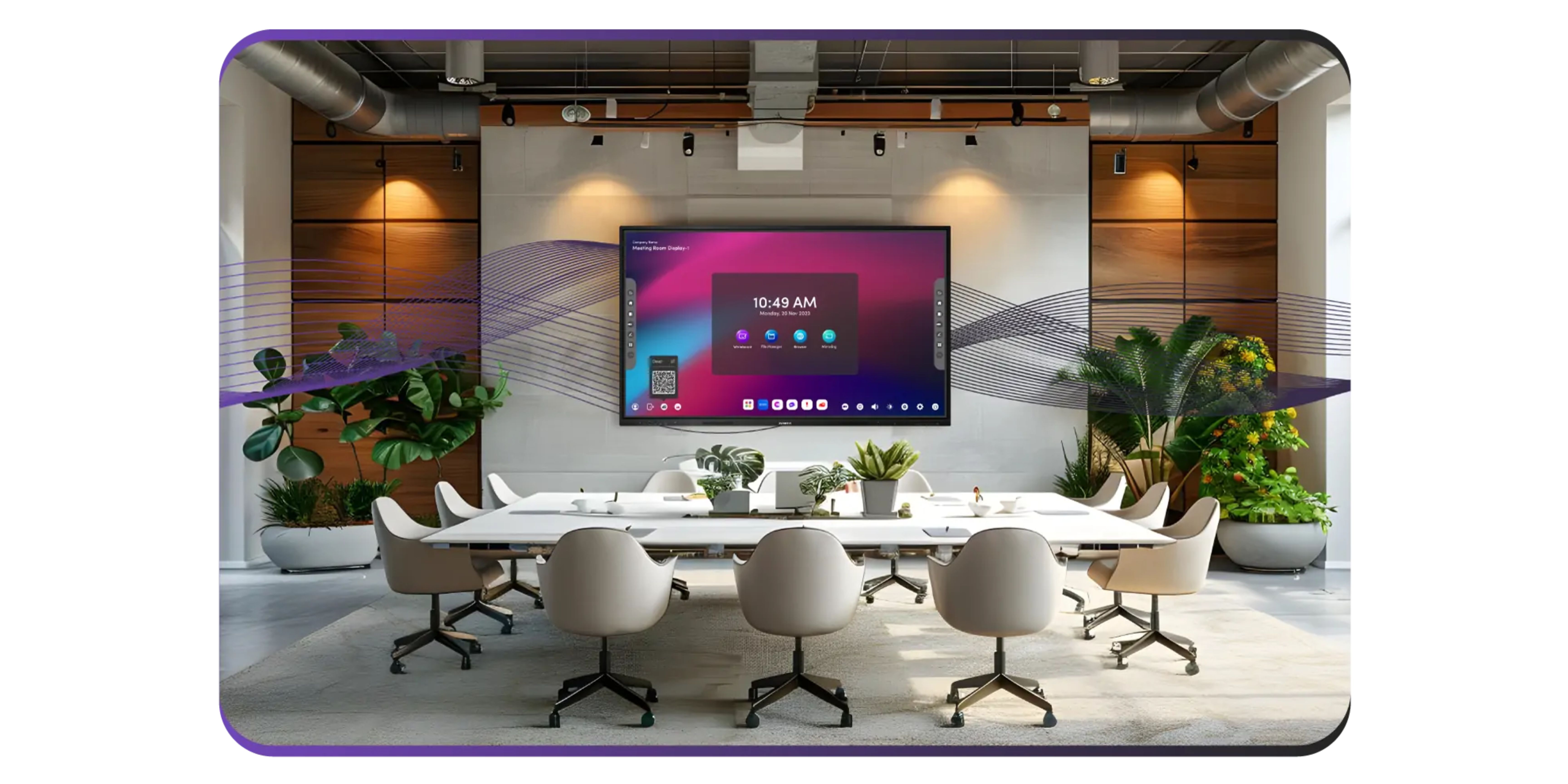 InfinityPro X Series Interactive Display 75" Writable Screen Finger ...