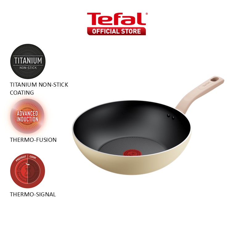 Tefal Daisy Frypan,Wok Pan, Saucepan, Stew Pot, Shallow Pan 18cm/20cm ...