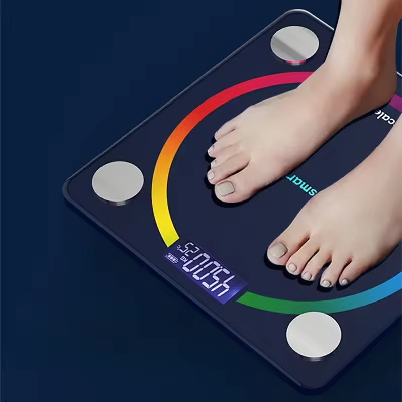 Maycreate Digital Bathroom Scale Body Weight Scale 180KG 2 Weighing ...