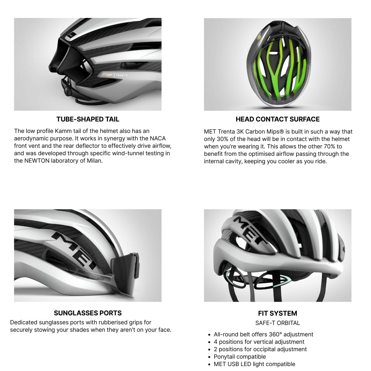 MET Trenta 3K Carbon Mips Road Cycling Helmet Tadej Pogacar / Tour De ...