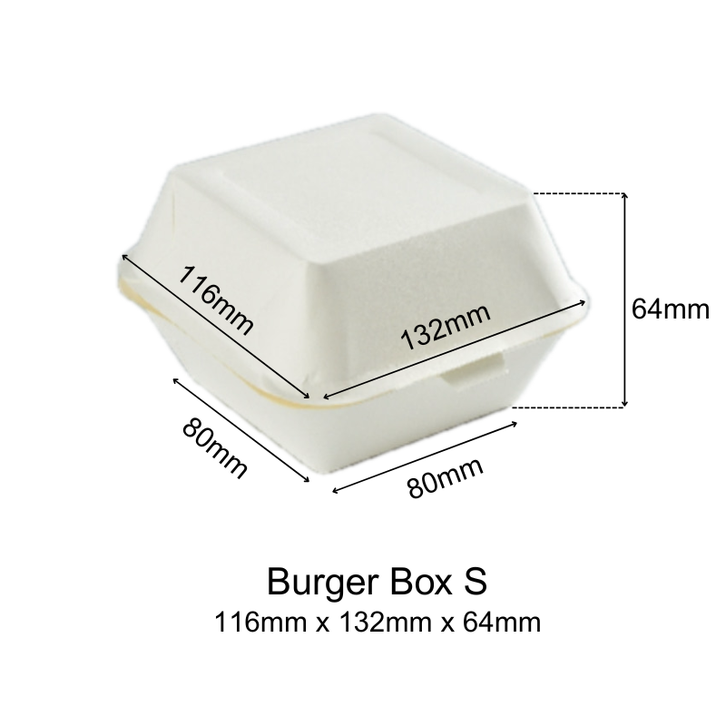 Burger Box (1000PCS) Durable, leak-proof burger box keeps food fresh ...