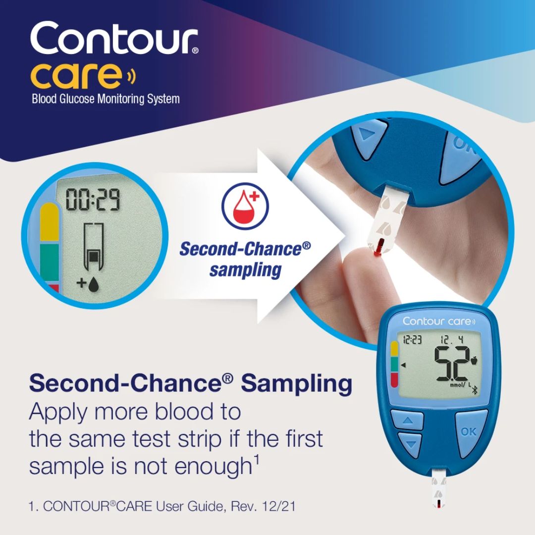 Contour Care Meter Test Strips 50s | Accu Chek | Freestyle | Glucose ...