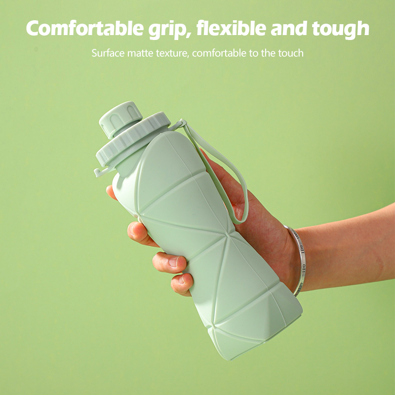 Fold Water Bottle Collapsible Bottle lipat Silicone Bottle Foldable ...