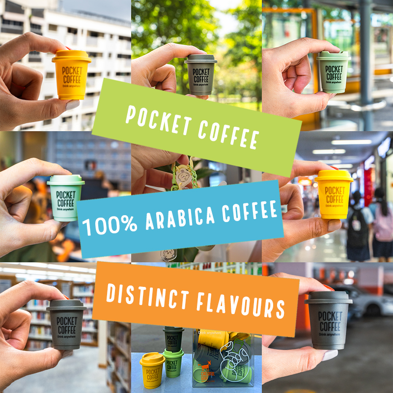 【Cheerful Goat】 Pocket Coffee Instant Coffee Cold Brew Coffee Capsules ...