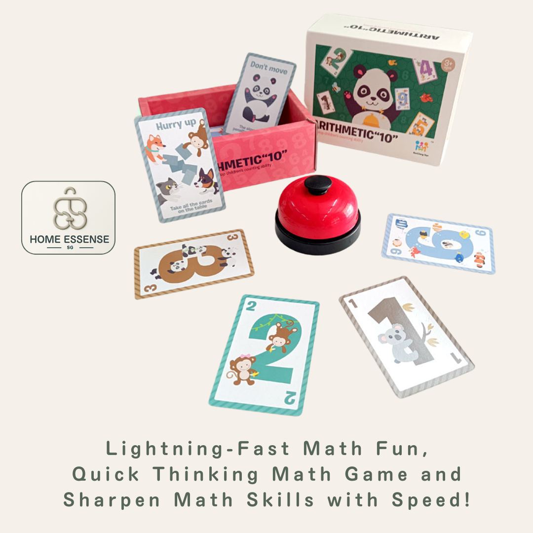 Arithmetic '10' & Han Yu Pin Yin Game Sets: Quick Thinking, Fun Brain ...