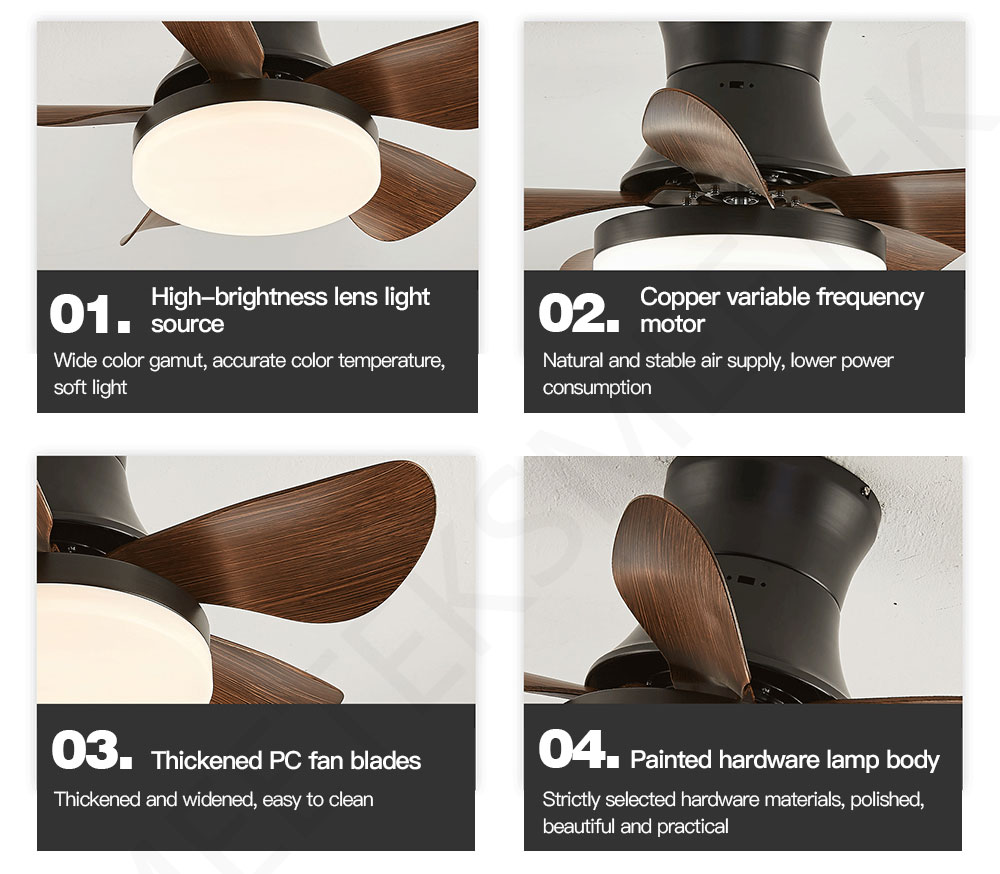 Ceiling Fan With LED Light ceiling fan small 26 ceiling fan small ...