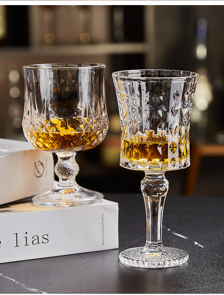 Luxury Glass Goblet Diamond Red Wine Cognac Cup Wine Glass Champagne ...