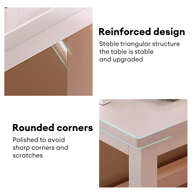 Computer Table with Book L Shape Table Corner Gaming Table office table ...