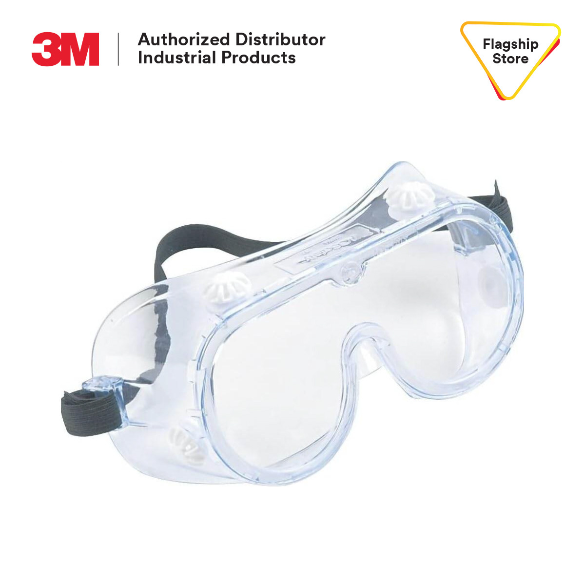 3M 334 AF Splash Safety Goggles with Clear Frame and Anti-Fog Lens ...