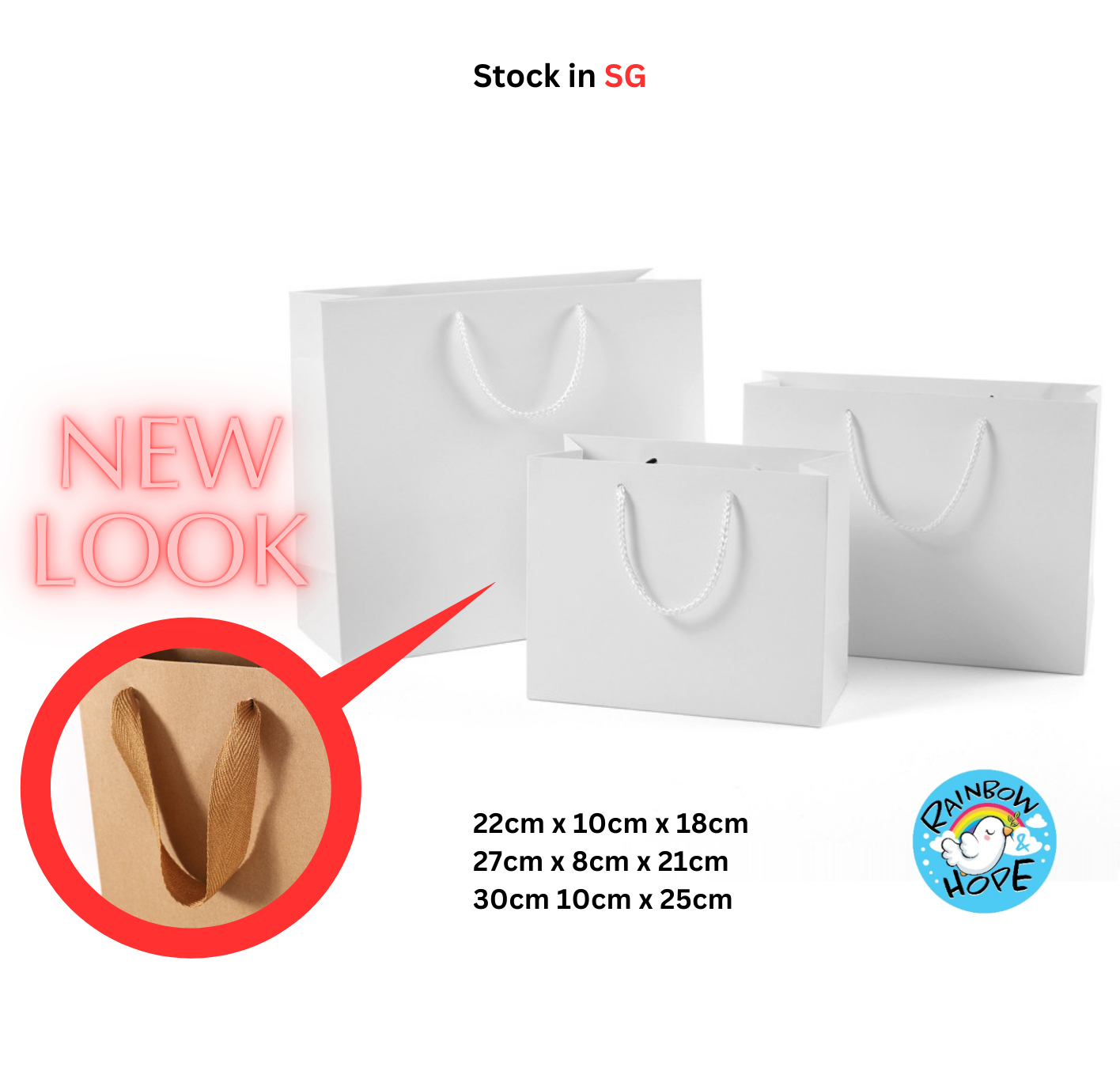 LOCAL SELLER 🇸🇬【Ready Stock】Premium Quality Paper Bag Gift Bag Birthday ...