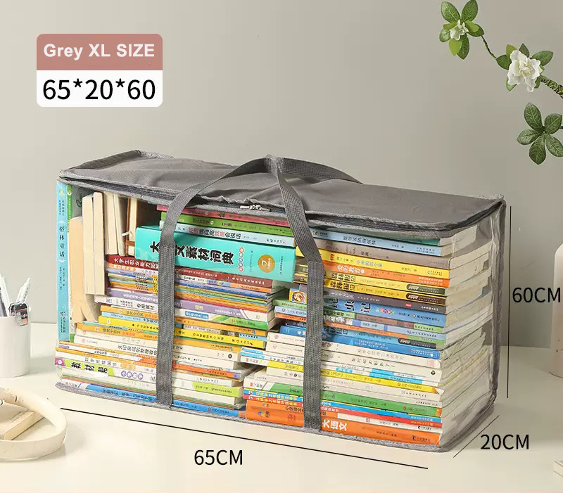 Transparent Storage Bag Book Storage Bag Durable Multifunctional ...