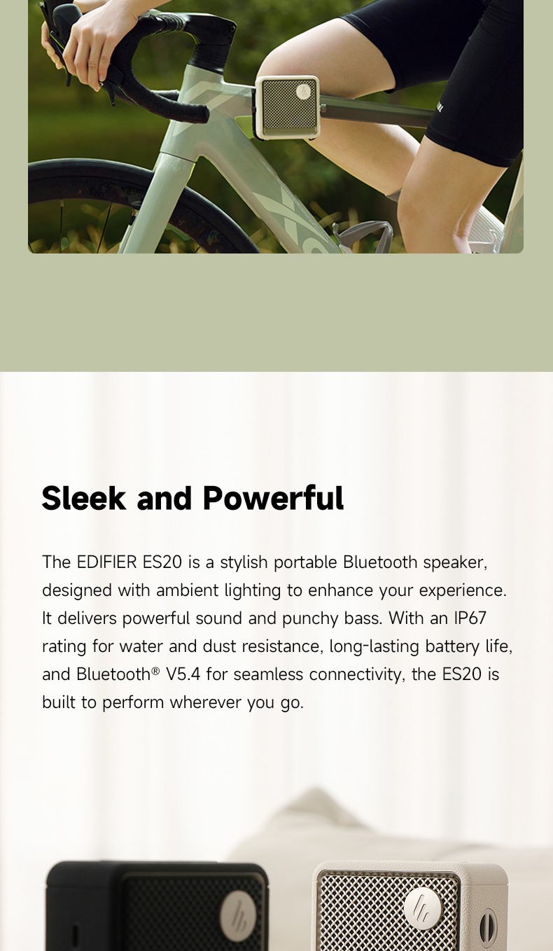 Edifier ES20 Mini Portable Multi-Point Bluetooth Connect Outdoor ...