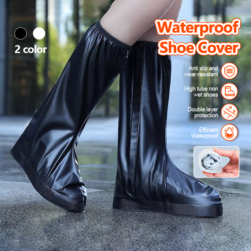 🔥READY STOCK🔥 Rain Shoe Cover Reusable Rainproof Anti-Slip Rain Boots ...