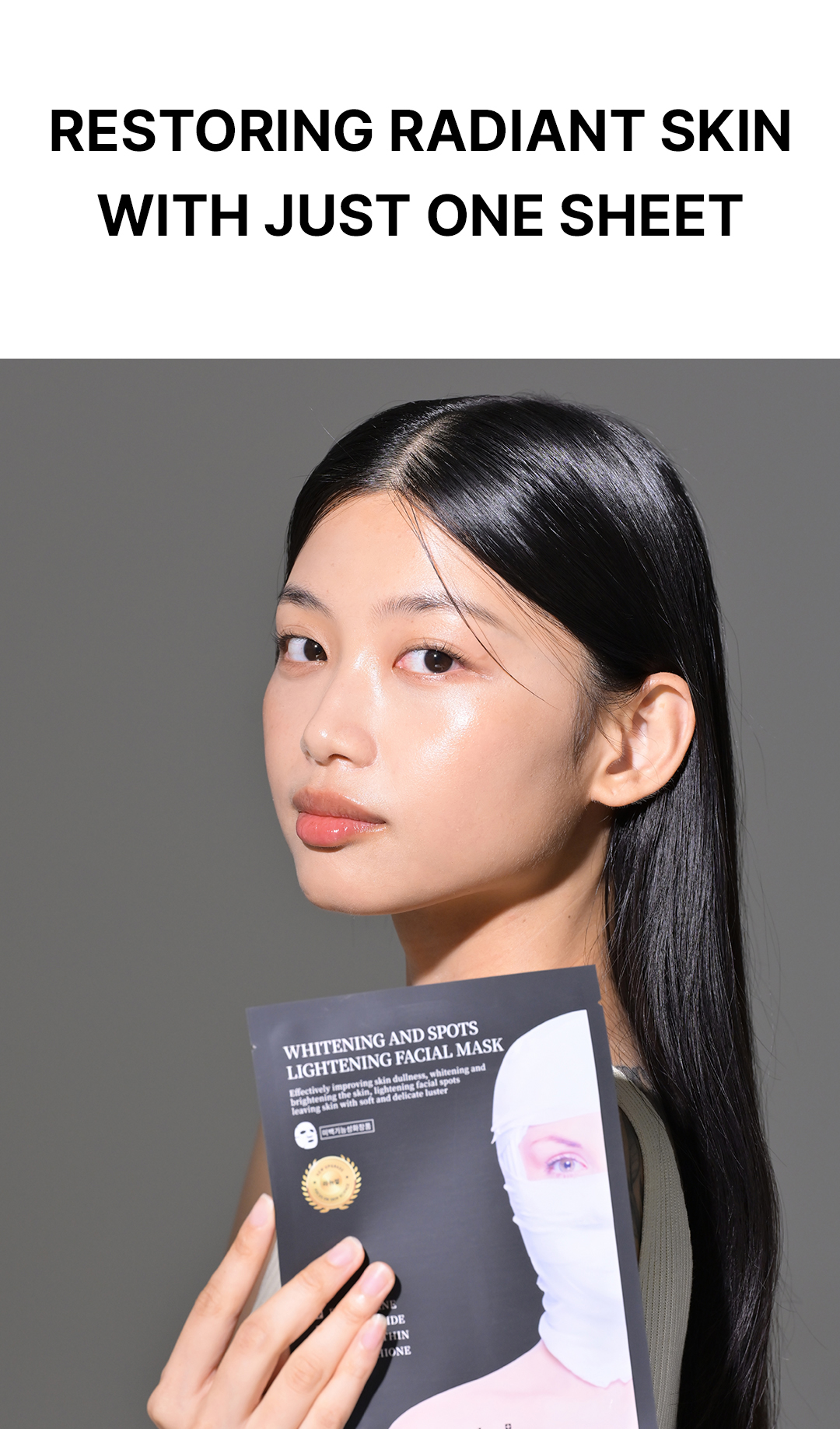 [Buy 1 box get 1 piece free]Sudee New Mask 5ea - Black (Whitening And ...