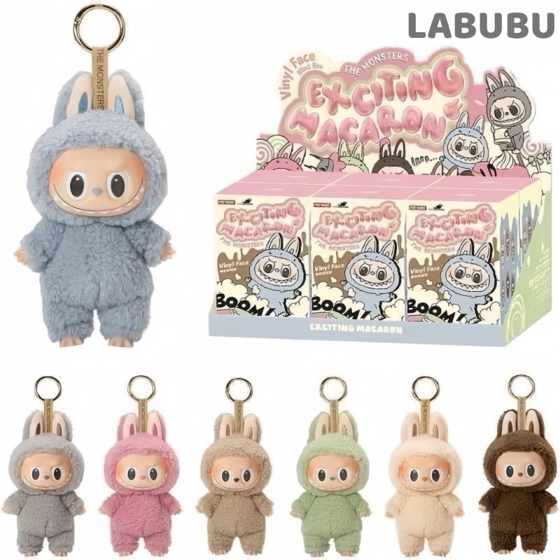 【SG-spot】LABUBU Exciting Macaron V1 Series Plush toys The Monsters ...
