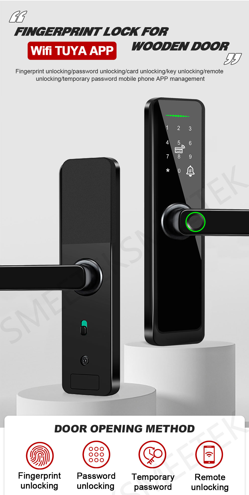 digital lock door digital door lock gate lock digital ingerprint an ...