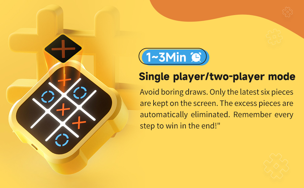 【SG】Tic Tac Toe Board Games Electronic Puzzles Kids Board Games ...