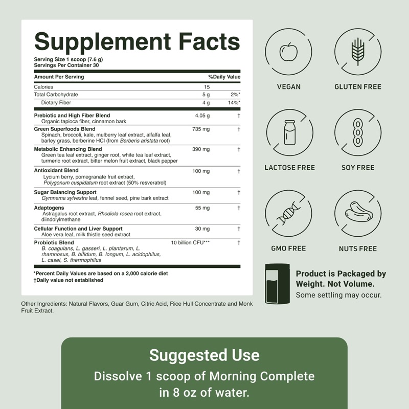 (SALE🔥) Activated You Morning Complete Daily Wellness Drink (prebiotic ...