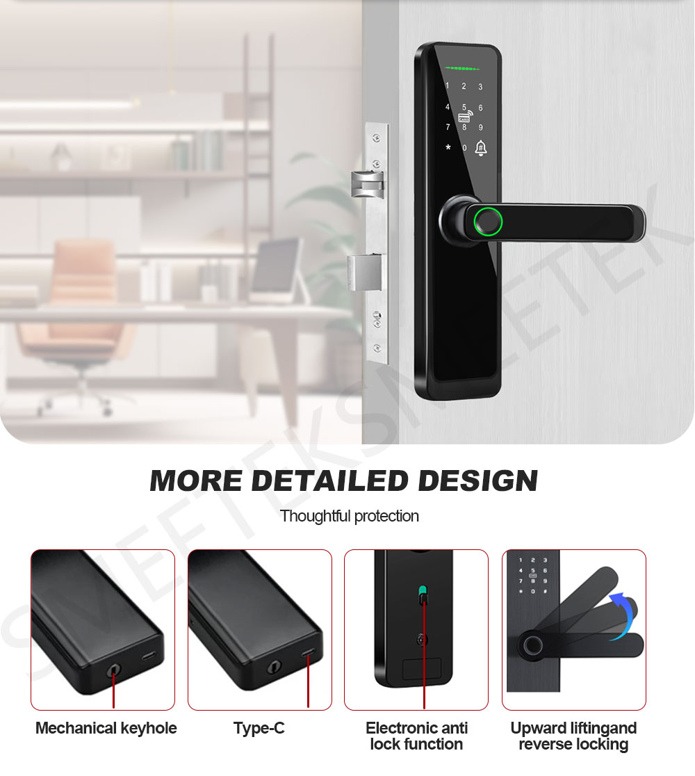 digital lock door digital door lock gate lock digital ingerprint an ...