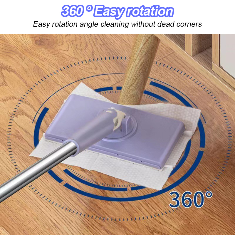 Flat Mop Lazy Person No Need To Wash Small Mop Disposable Mop Head Dry ...