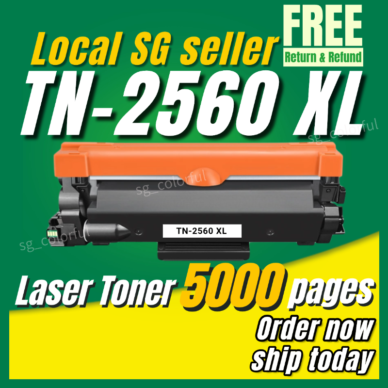 TN2560XL TN-2560Xl 2560Xl Compatible Brother Toner cartridge HL-L2460DW ...