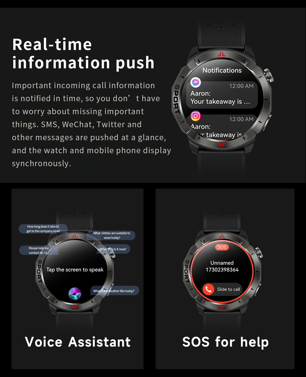 【New GPS】Aolon Navi R4 Amoled Smart Watch Dual-frequency GPS 6 ...