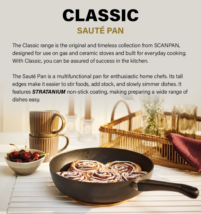 SCANPAN Classic 24cm/2L Sauté Pan (Sleeve) | Shopee Singapore