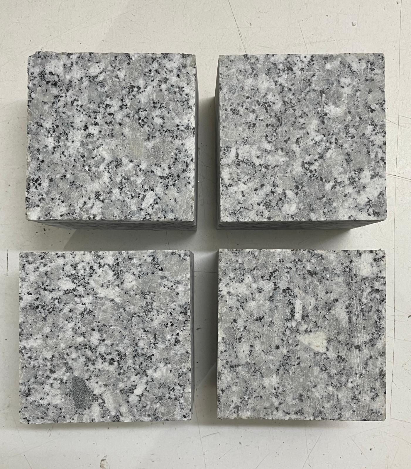 Granite Block Brick Base Sett Support Stand 100x100x80mm x 4 pieces ...
