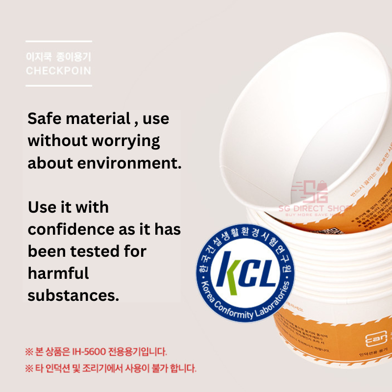 1200cc Disposable Bowl for EZ Cook IH5600 Ramen Ramyun cooker machine ...