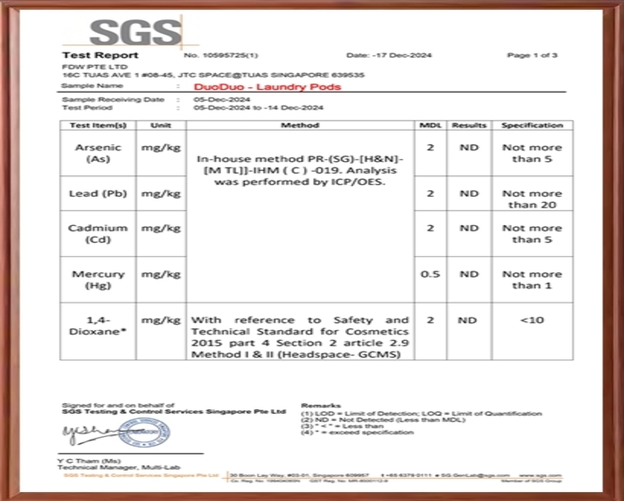 DuoDuo Plant Based Singapore SGS tested Bundle of 10 Packets 4 in 1 ...