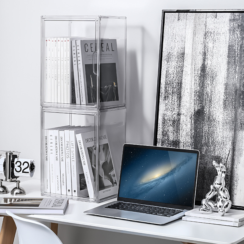 【Cheapest】 Ultra Clear Stackable and Magnetic Acrylic Display Storage ...