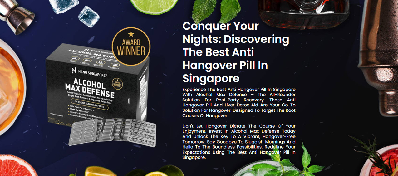 2-Pack Alcohol Max Defense Anti Hangover Pill - Drinking Aid & Headache ...