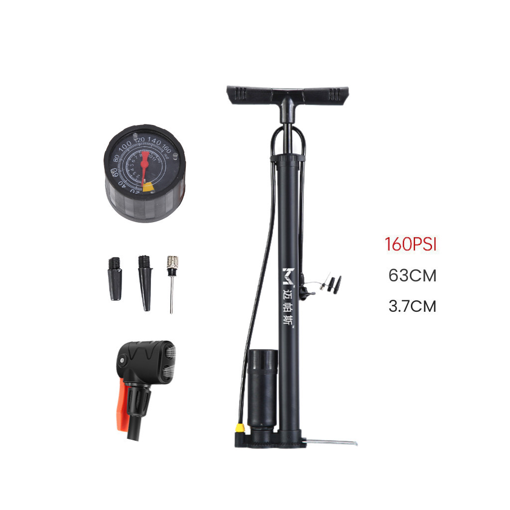 (FOREVER PREMIUM) 160PSI Bicycle Road Bike Cycling Air Pump Floor Hand ...