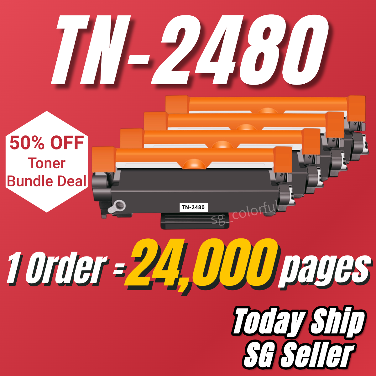 TN2480 TN2460 Brother Toner TN-2480 TN-2460 Compatible for HL-L2375DW ...
