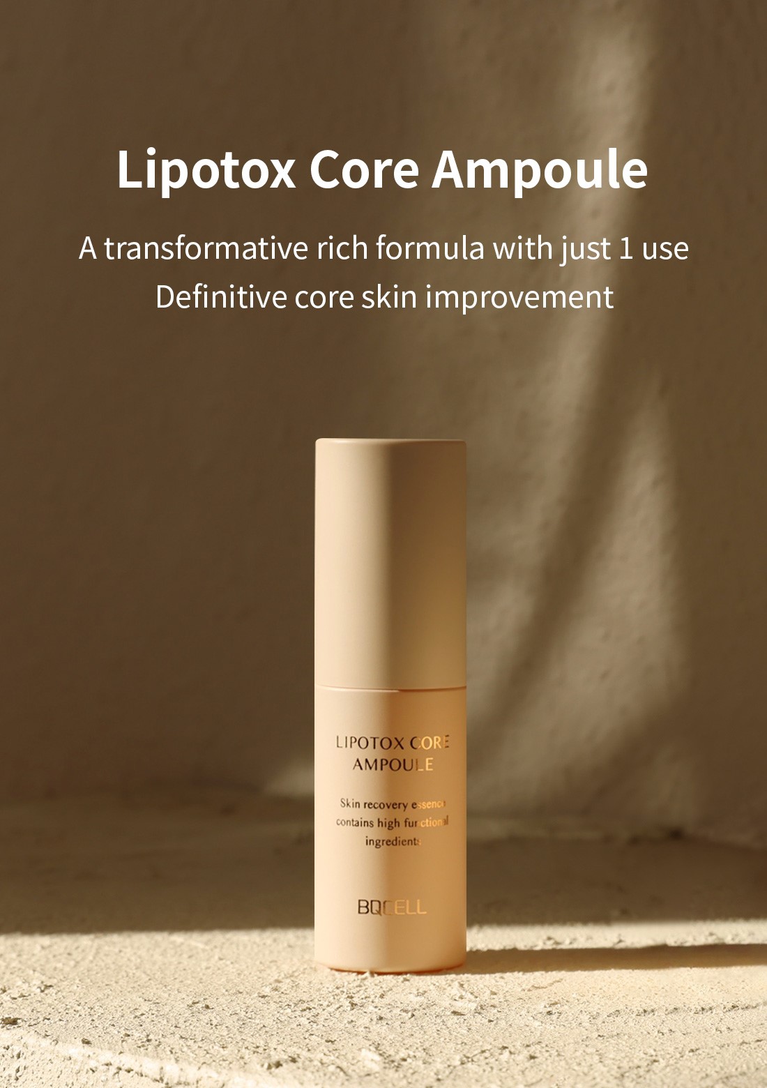 [BQCELL][Made In Korea] Bqcell Lipo Tox Core Ampoule 30ml | Shopee ...